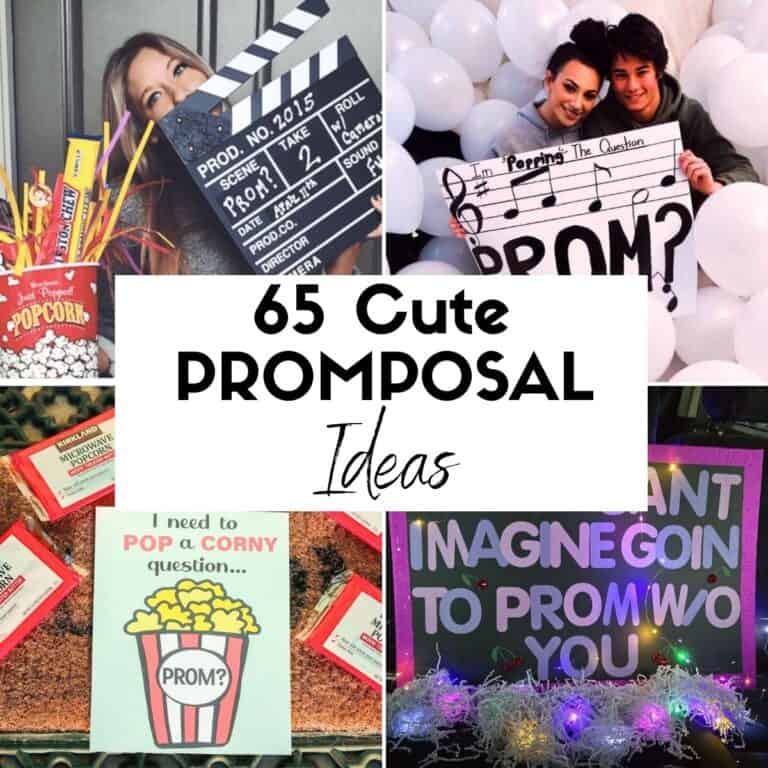 65 Cute Promposal Ideas (For Him & Her!) - Hairs Out of Place