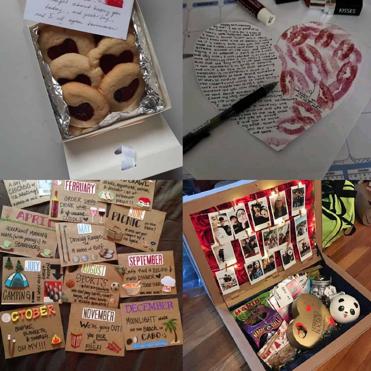 Cute Diy Birthday Gifts For Boyfriend