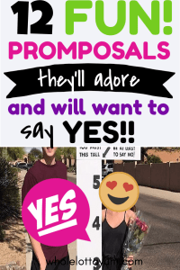 12 Cute Promposal Ideas to Get a Yes to Prom - Hairs Out of Place