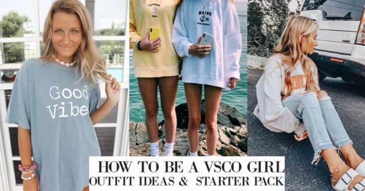 VSCO Girl Things (Outfits & Starter Pack Ideas) - Hairs Out of Place