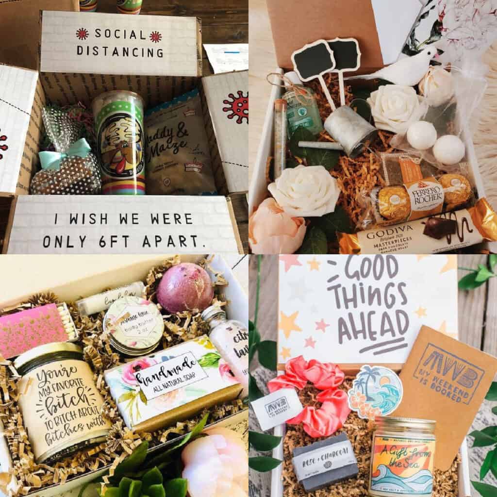 24 Creative Friend Care Package Ideas Hairs Out Of Place