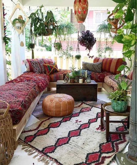 15 Boho Living Room Ideas - Hairs Out of Place