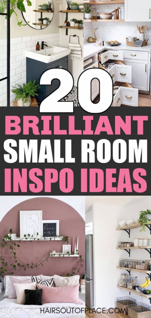 20 Small Room Inspo Ideas - SO CREATIVE! - Hairs Out of Place