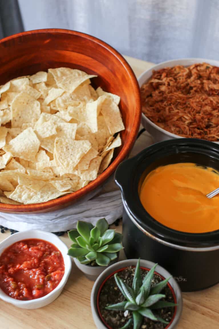 How to Throw a Nacho Bar Party - Hairs Out of Place