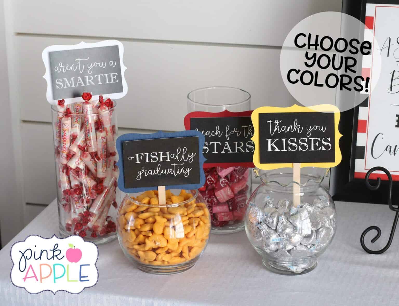 25 Graduation Candy Table Ideas - Hairs Out of Place