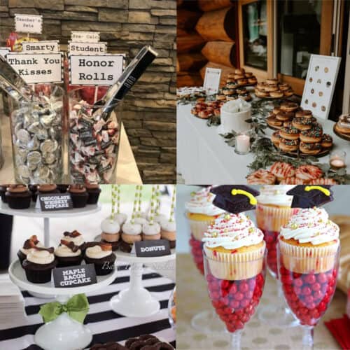 30+ BEST Graduation Desserts (Table Ideas + Recipes)