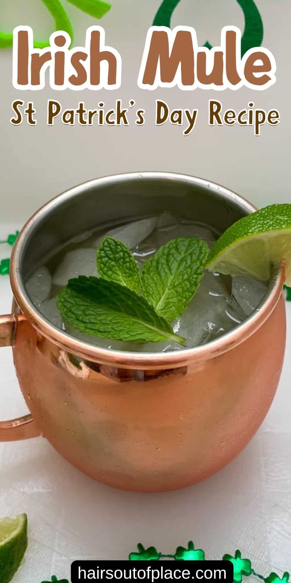 Easy Irish Mule Recipe for St Patrick’s Day
