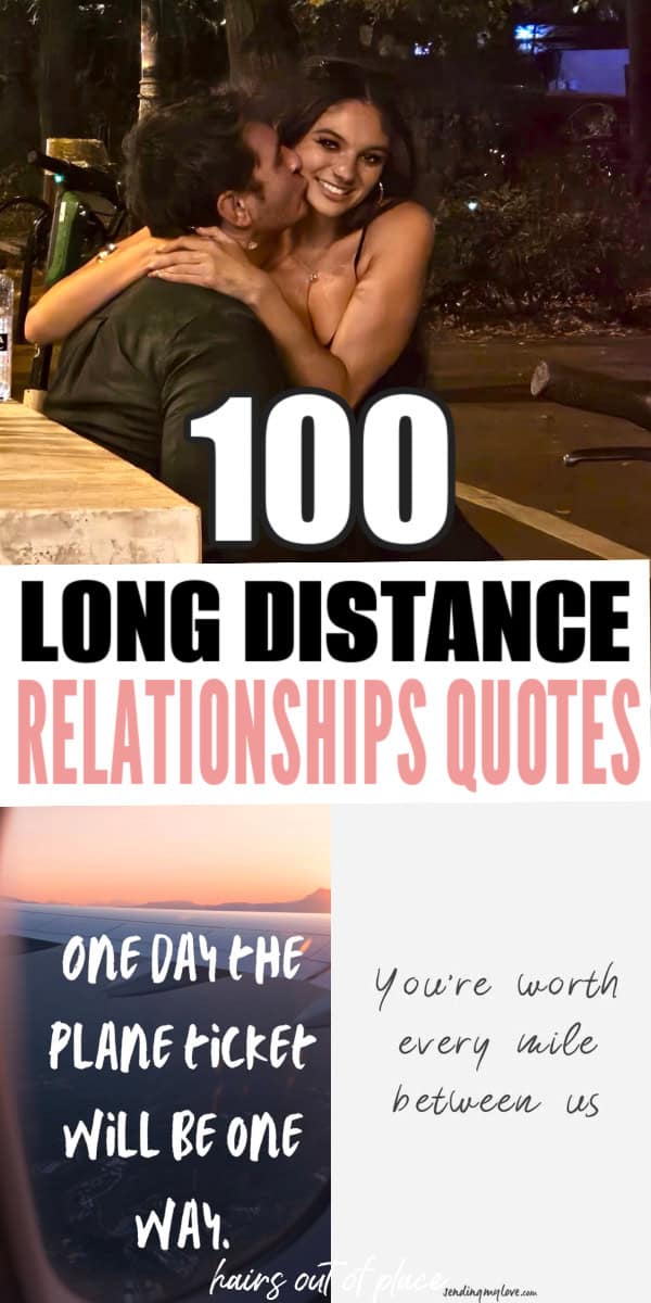 100 Long Distance Relationship Quotes - Hairs Out of Place