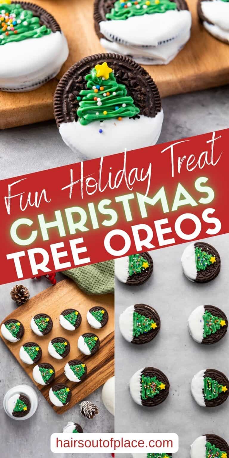 Easy Christmas Tree Oreos (Cute No-Bake Holiday Treat)