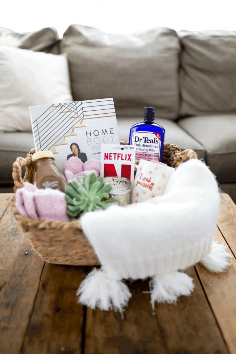 25 DIY Gift Baskets for Friends - Hairs Out of Place