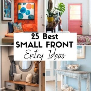 25 Small Front Entry Ideas That Make Tiny Spaces Feel Put-Together ...