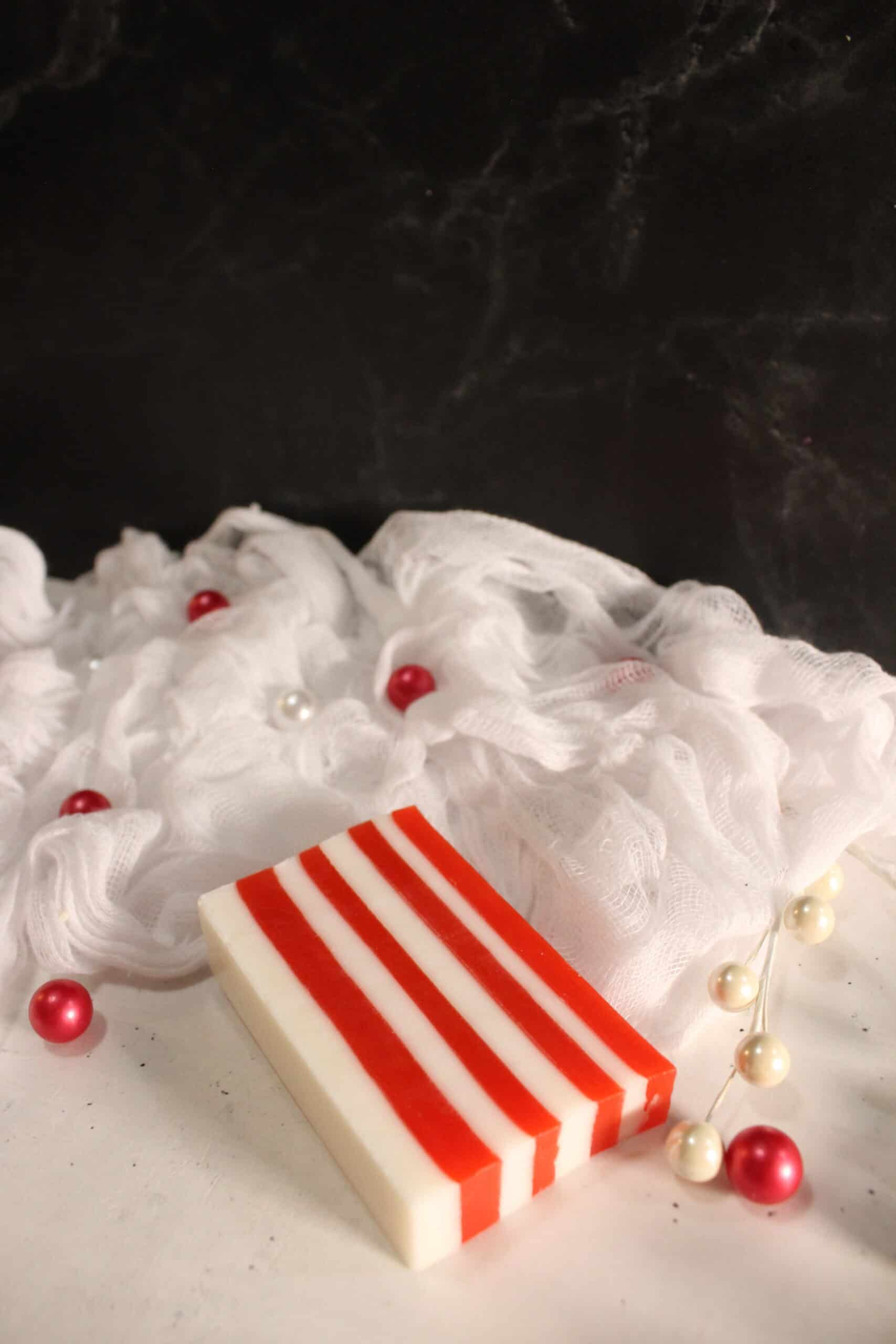 Candy Cane Soap DIY (Cute and Cozy Holiday Craft)