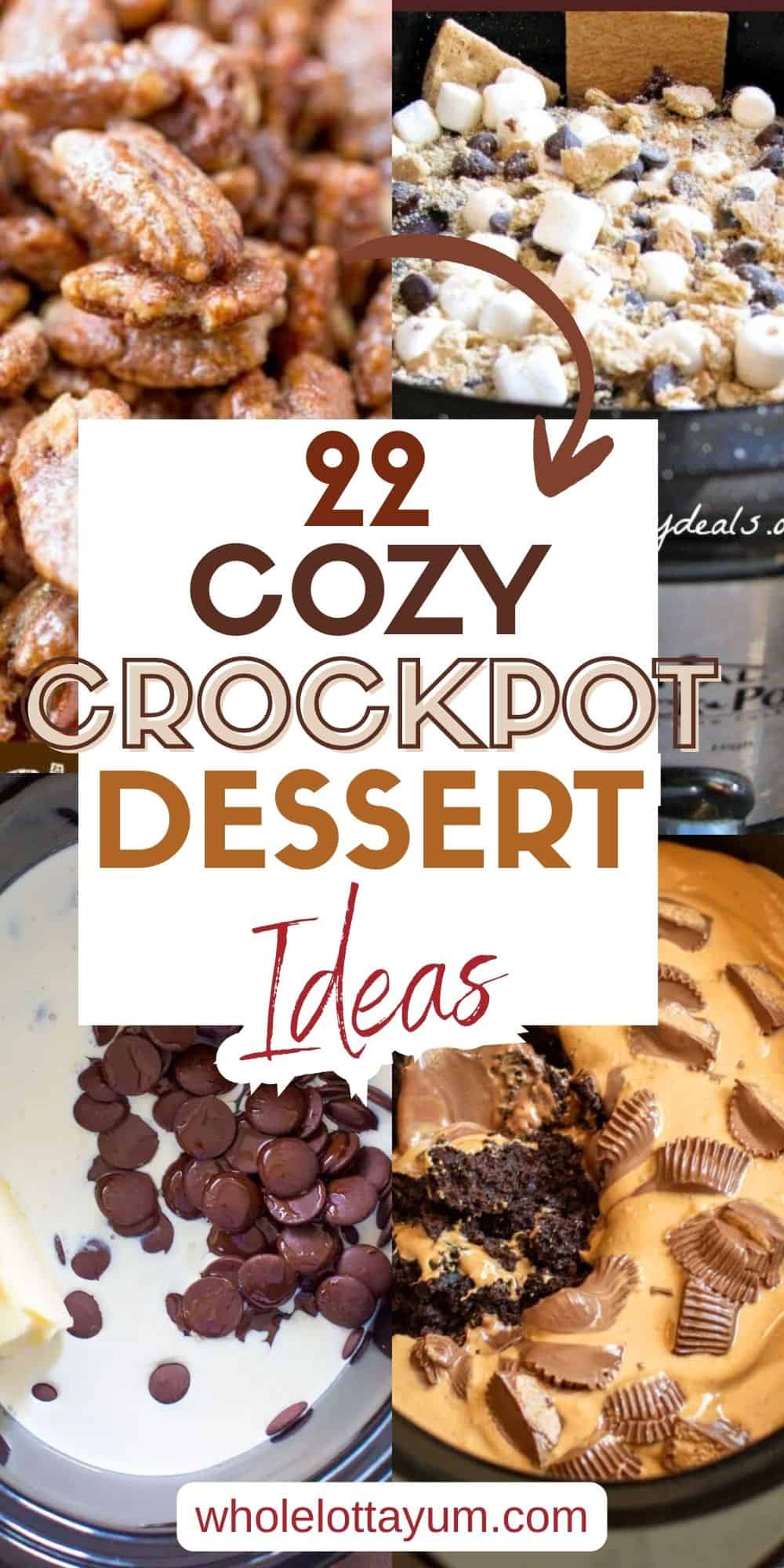 22 Easy and Cozy Crock Pot Desserts - Hairs Out of Place