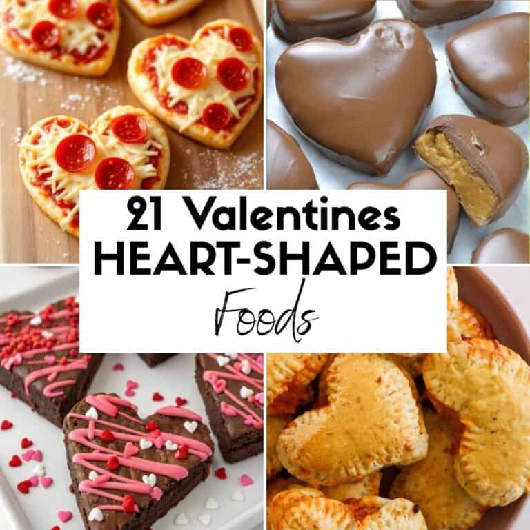 21 Valentines Heart Shaped Foods - Hairs Out of Place