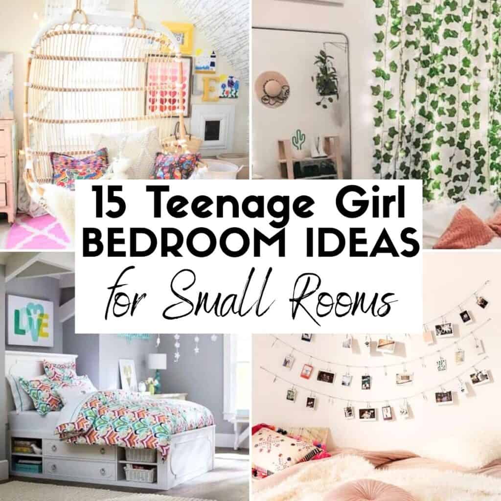 15 Teen Girl Bedroom Ideas for Small Rooms That Are Cute, Cozy ...