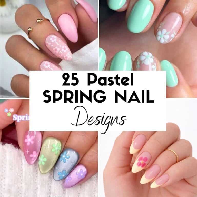 25 Pastel Spring Nail Designs - Hairs Out of Place