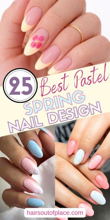 25 Pastel Spring Nail Designs - Hairs Out of Place