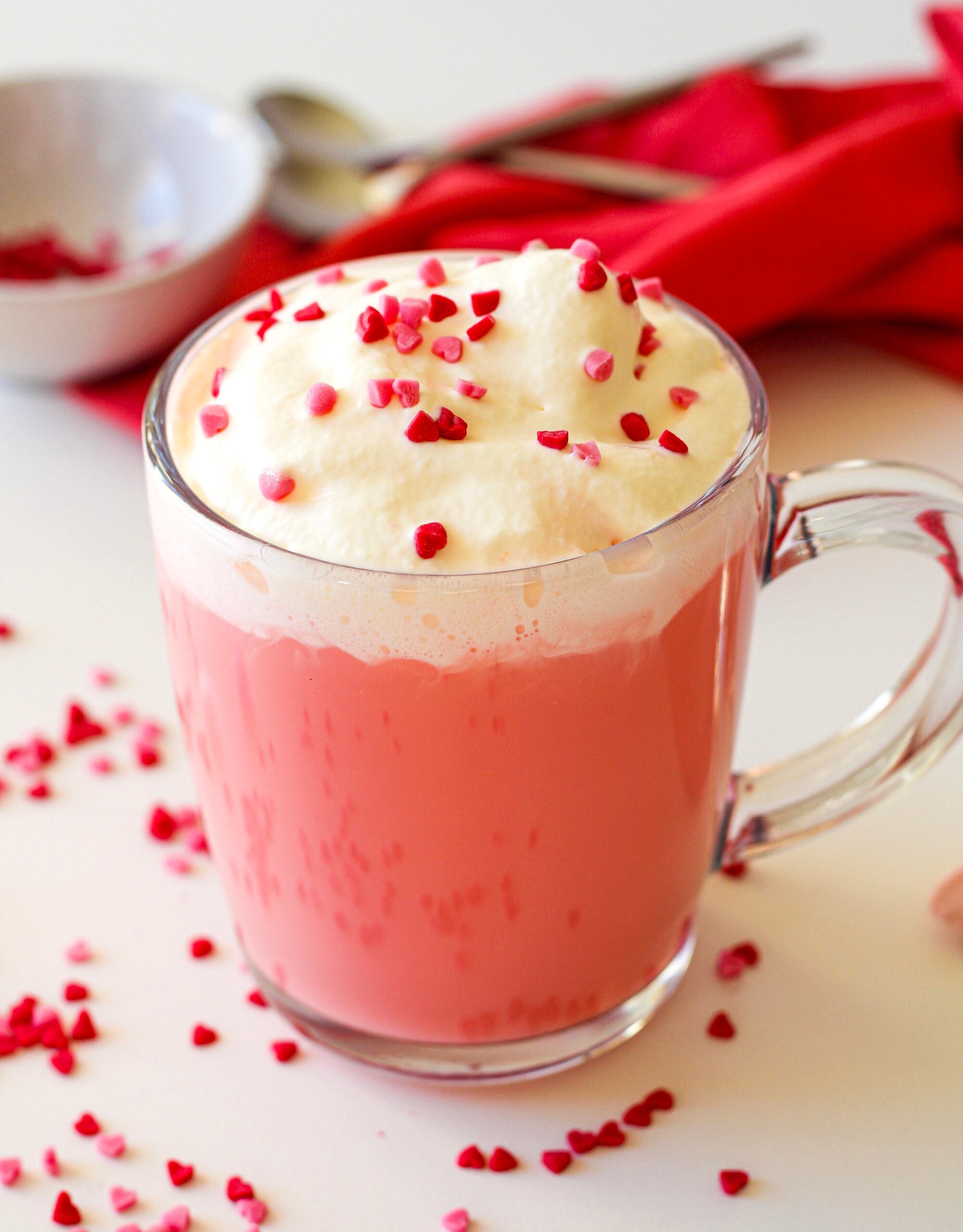 Red Velvet Hot Chocolate - Hairs Out of Place