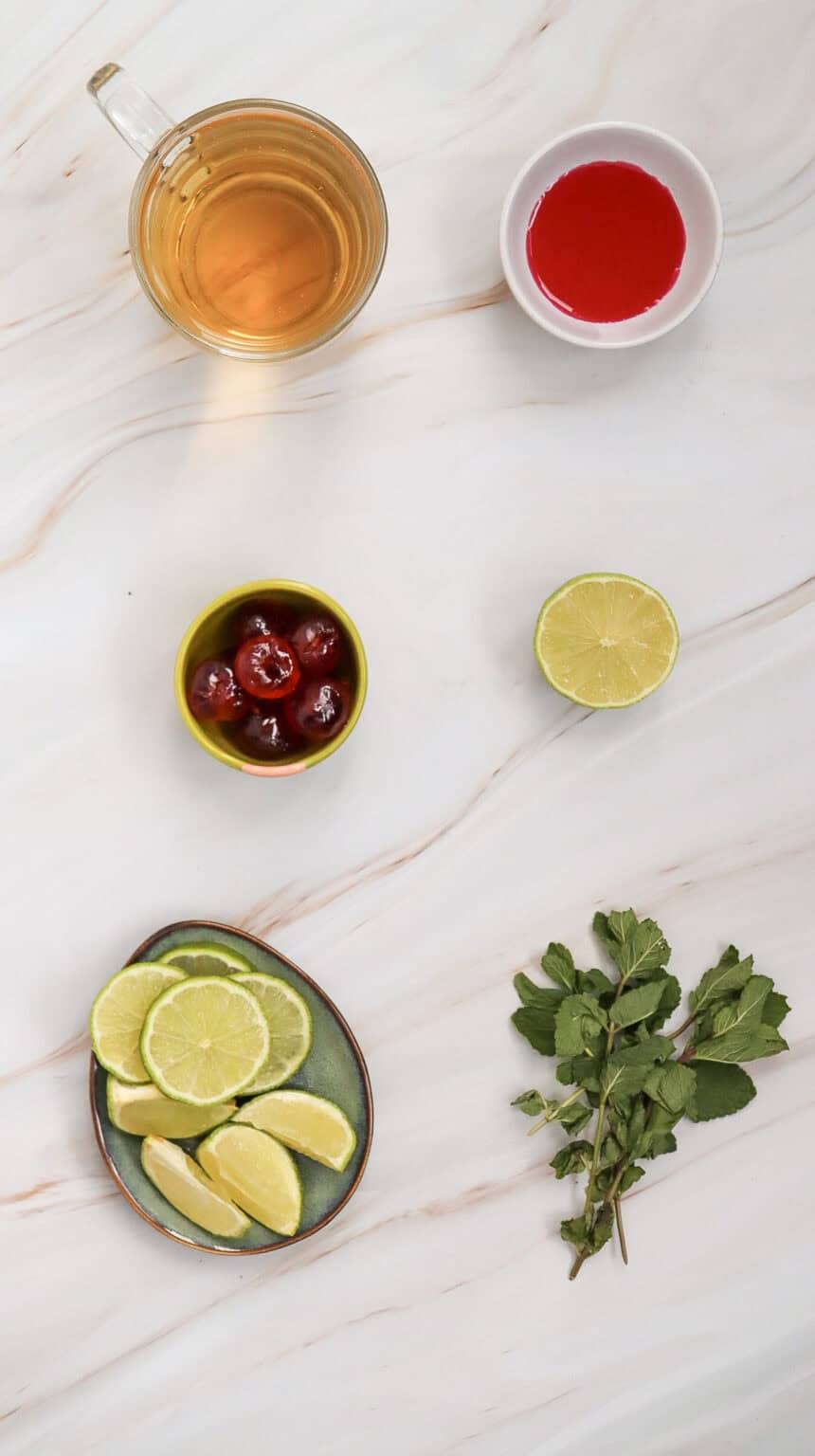 Easy Shirley Temple Mocktail