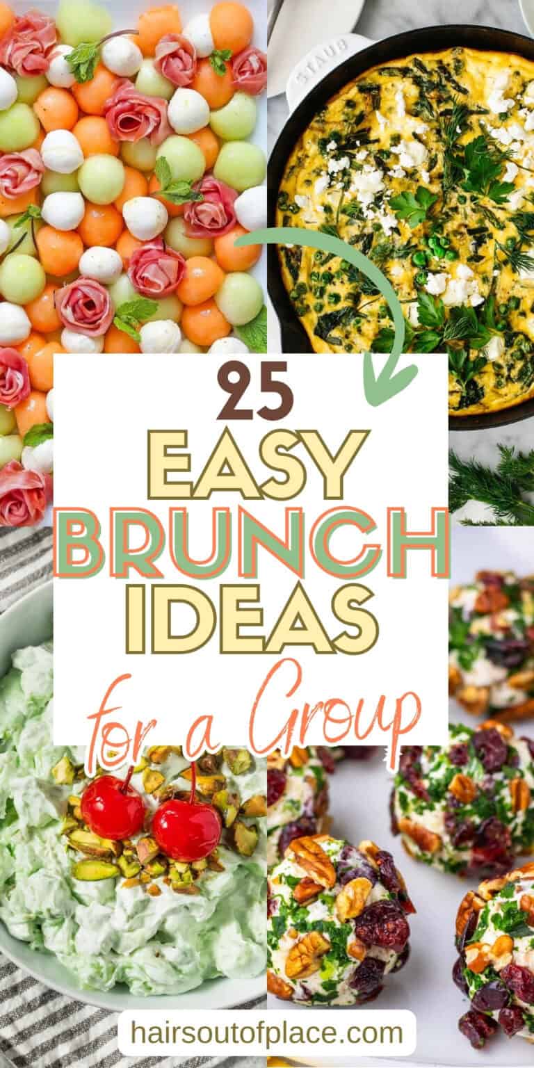 25 Easy Brunch Ideas for a Group - Hairs Out of Place