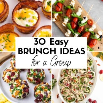25 Easy Brunch Ideas for a Group - Hairs Out of Place
