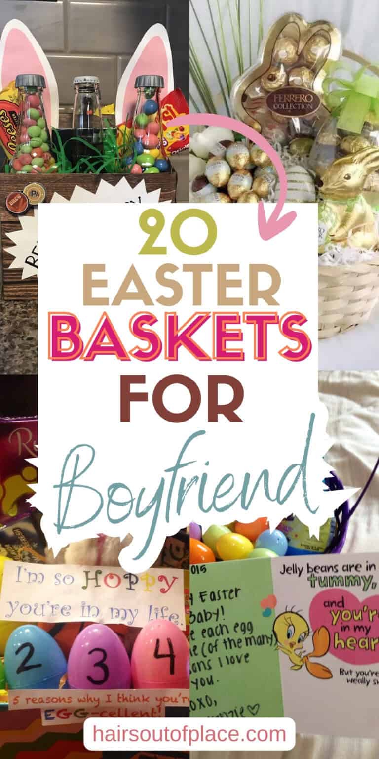 20 Easter Baskets for Boyfriend - Hairs Out of Place