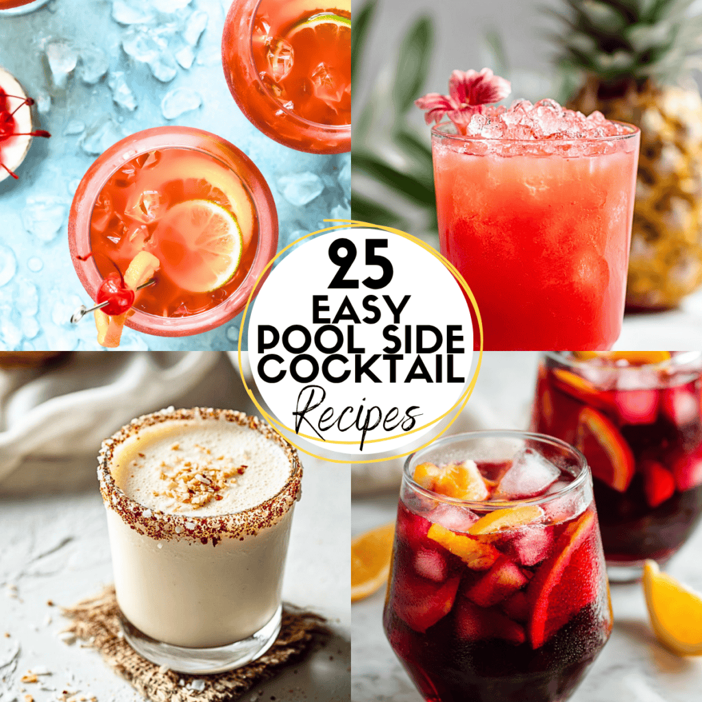 25 Easy Pool Cocktails for Your Pool Party - Hairs Out of Place