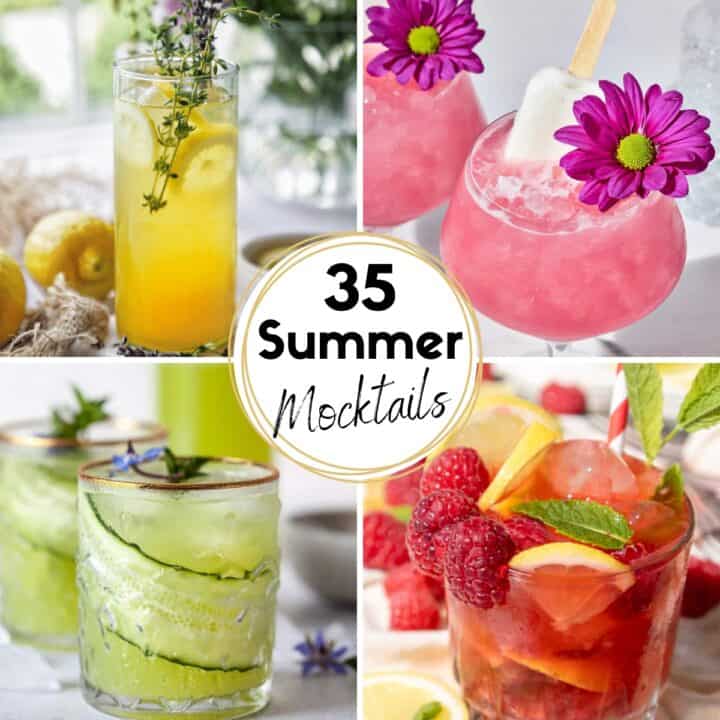 35 Easy Summer Mocktails - Hairs Out of Place