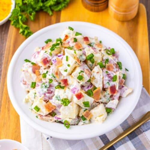Loaded Potato Salad (Easy Recipe)