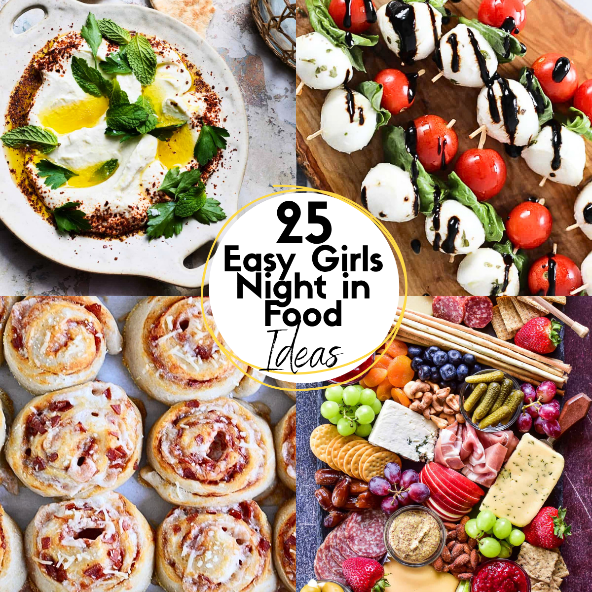 Easy Girls Night In Food Ideas - Hairs Out of Place